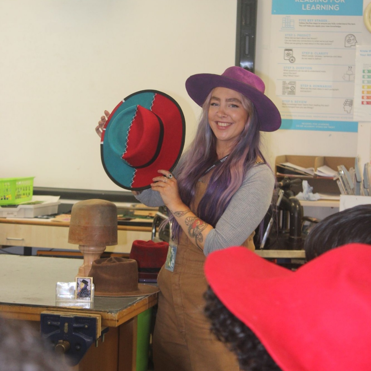 Co-op Academy Stoke-on-Trent - Amazing Workshops with HoJo Hattery!
