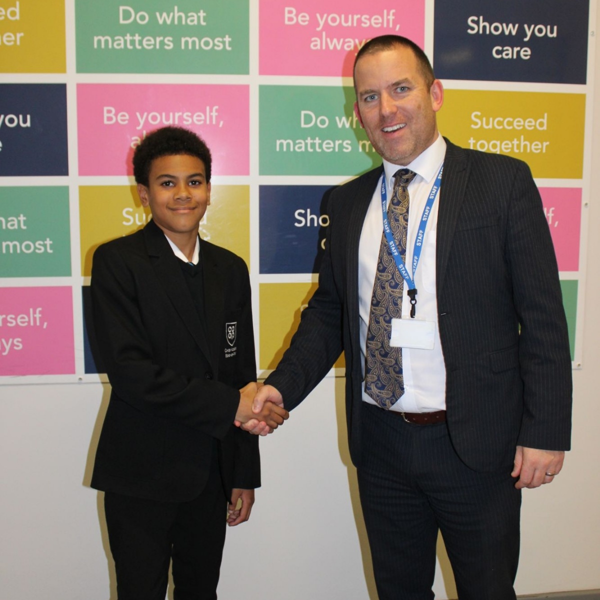Co-op Academy Stoke-on-Trent - Year 7’s Junaid Small Signed by Stoke ...